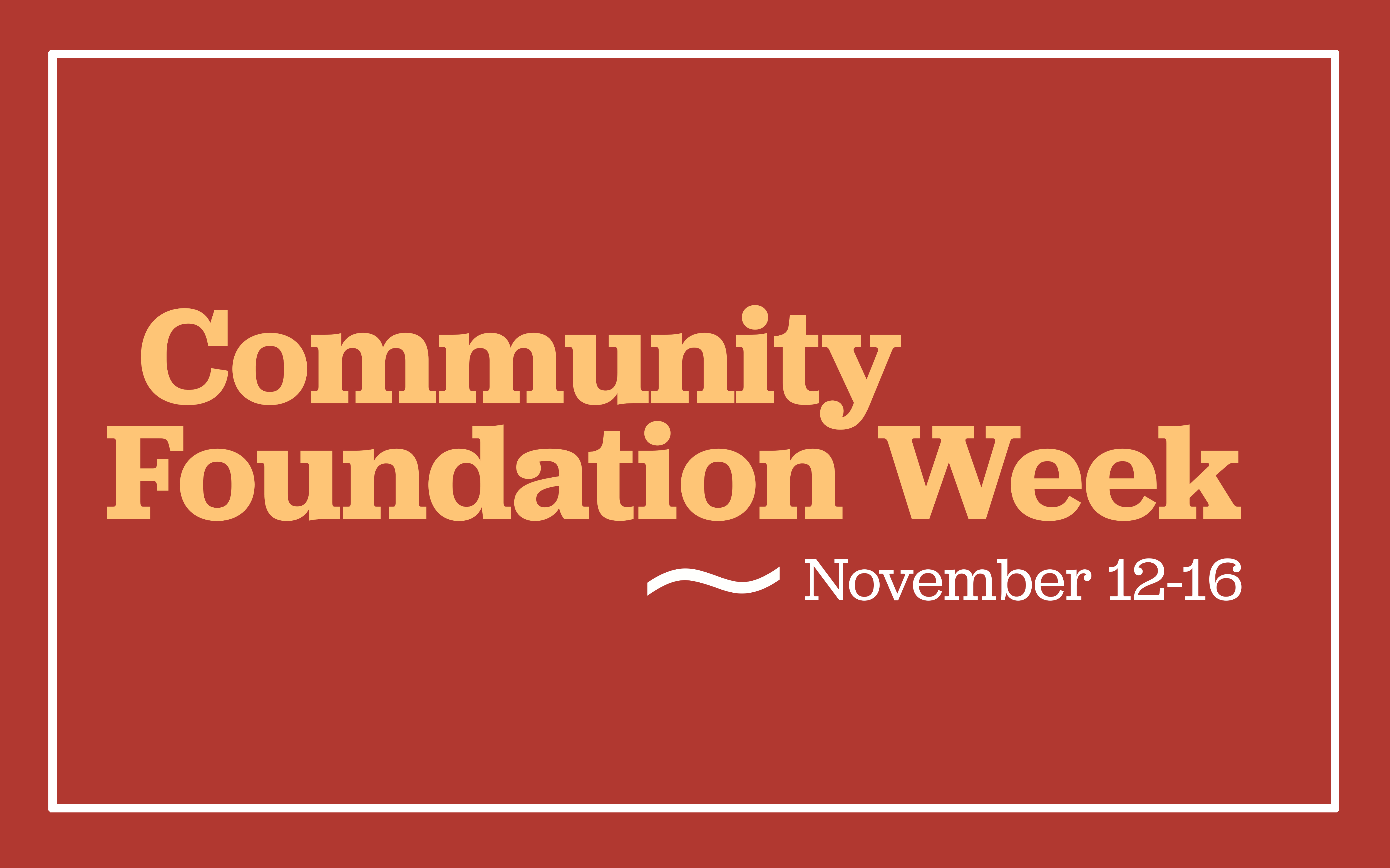 Community Foundation Week | Grand Haven Area Community Foundation